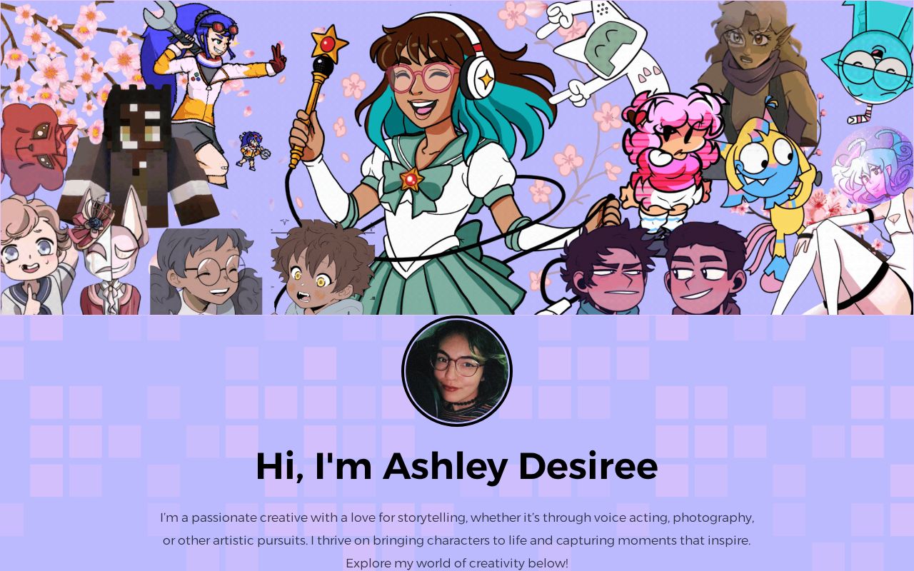 Ashley Desiree - Voice Actor & Creative